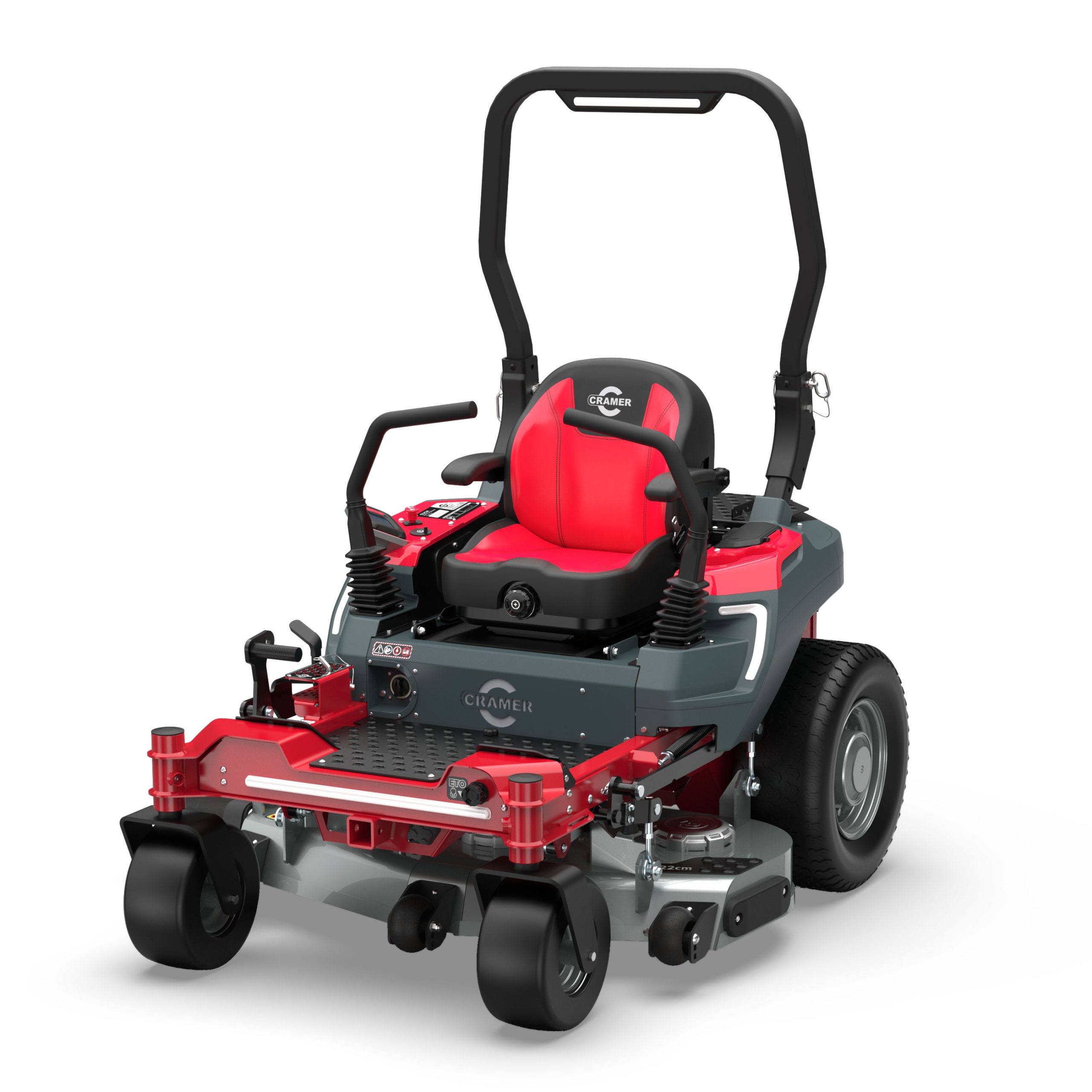 Cramer ZTC122R OptimusZ 122cm zero-turn ride-on lawn mower – Cyril Johnston